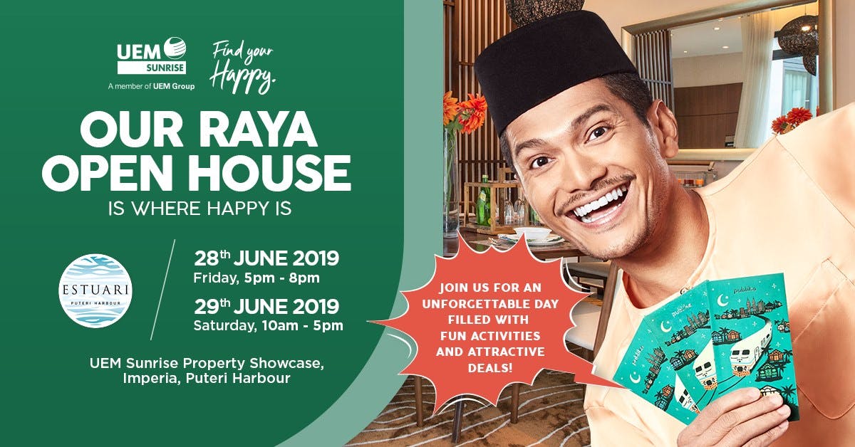 Happenings - Our Raya Open House at Imperia, Puteri Harbour | UEM Sunrise